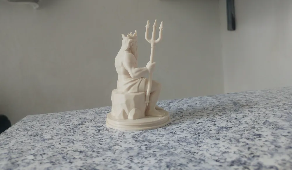 Poseidon, Lord of the Seas – Mythological 3D Statue - Free 3D Print ...