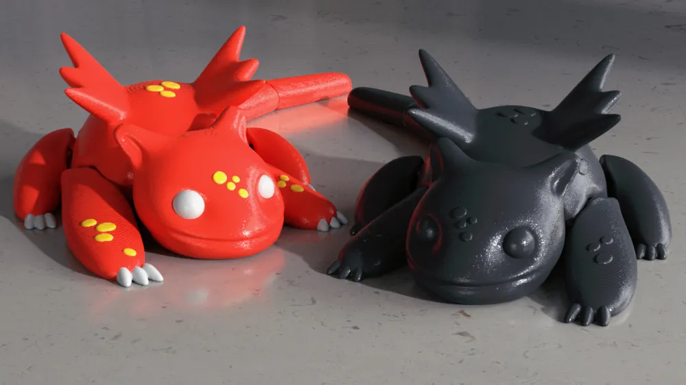 The cute dragon by MingGY - MakerWorld