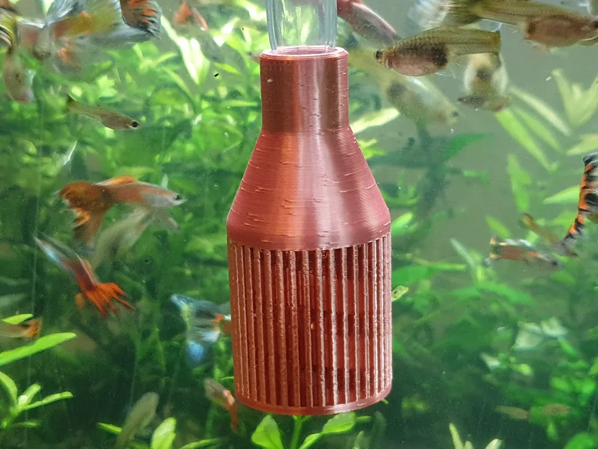 Aquarium Siphon Fish Guard - Rapid Flow - Free 3D Print Model - MakerWorld