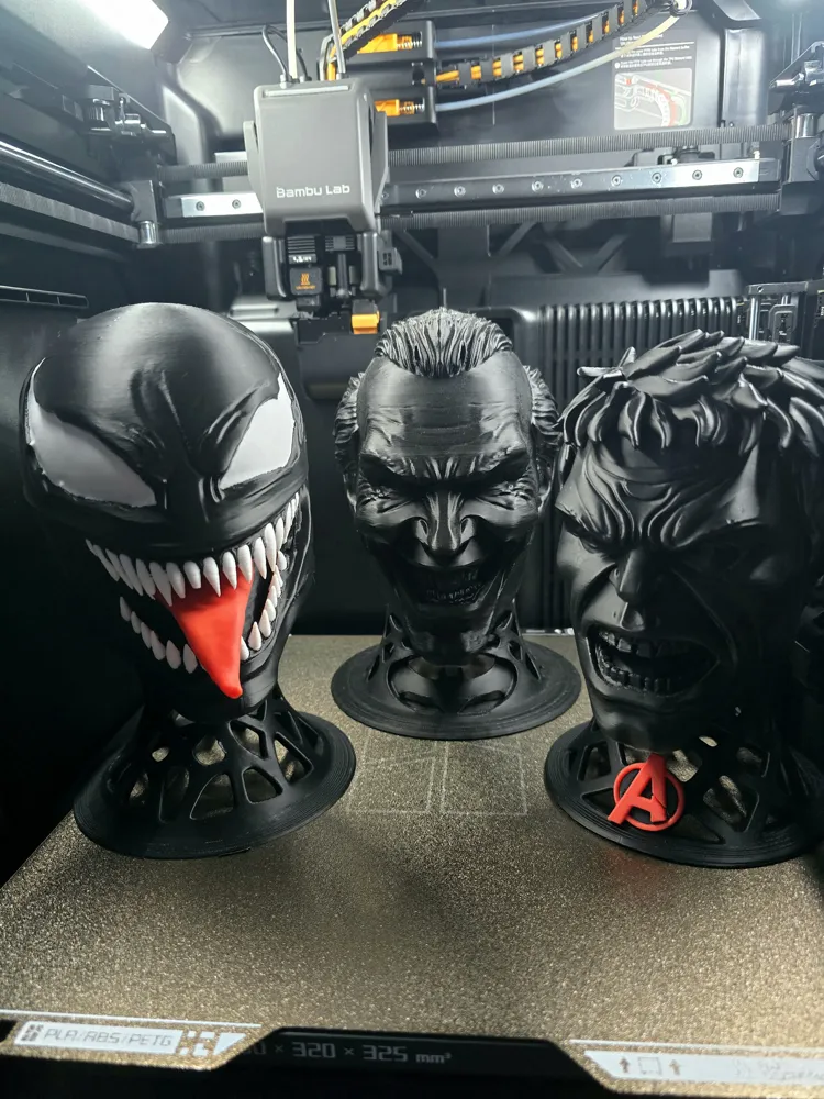 Venom Headphone stand - Free 3D Print Model - MakerWorld