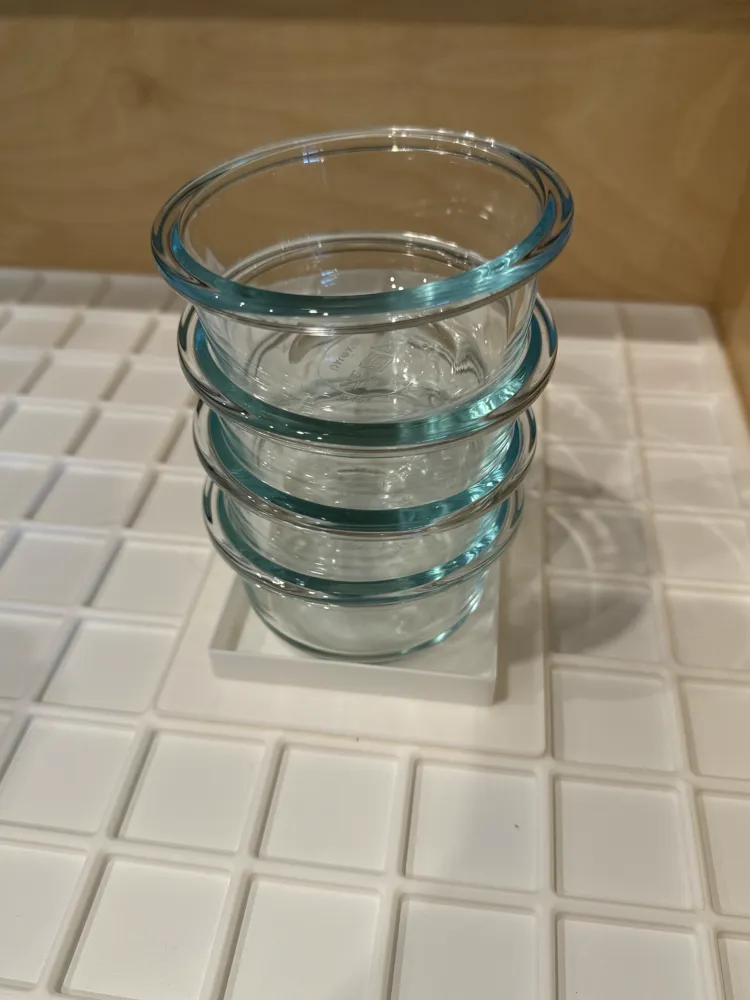 Snapware lids and containers organizer Gridfinity - Free 3D Print Model ...