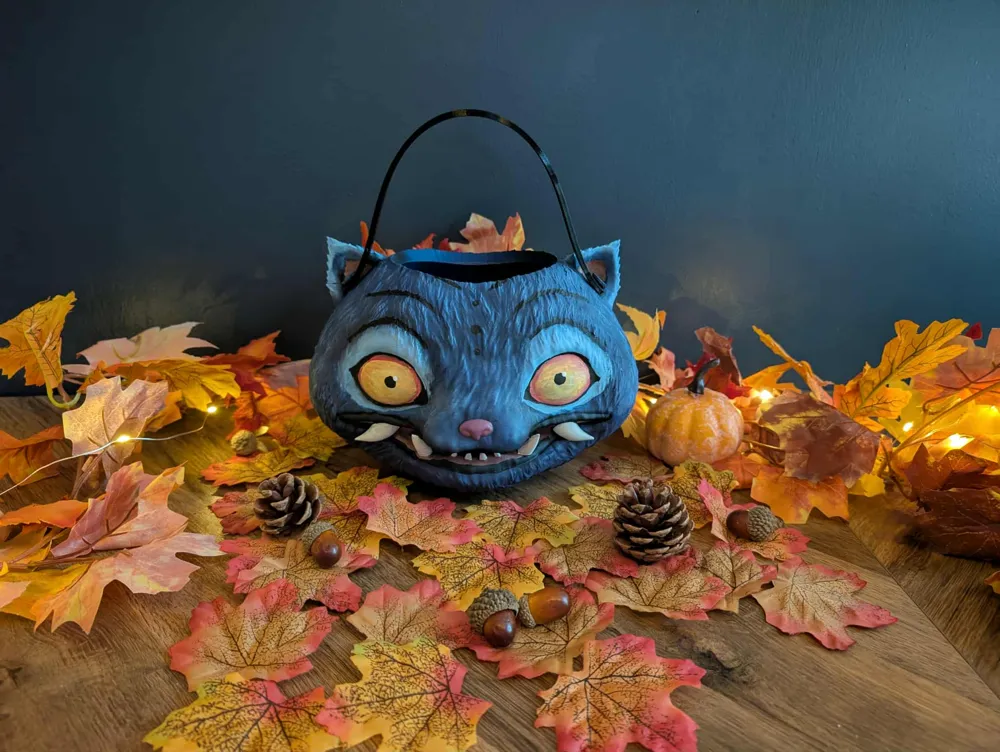 Derpy k-pop demon hunters trick or treat bucket by parky MakerWorld ...