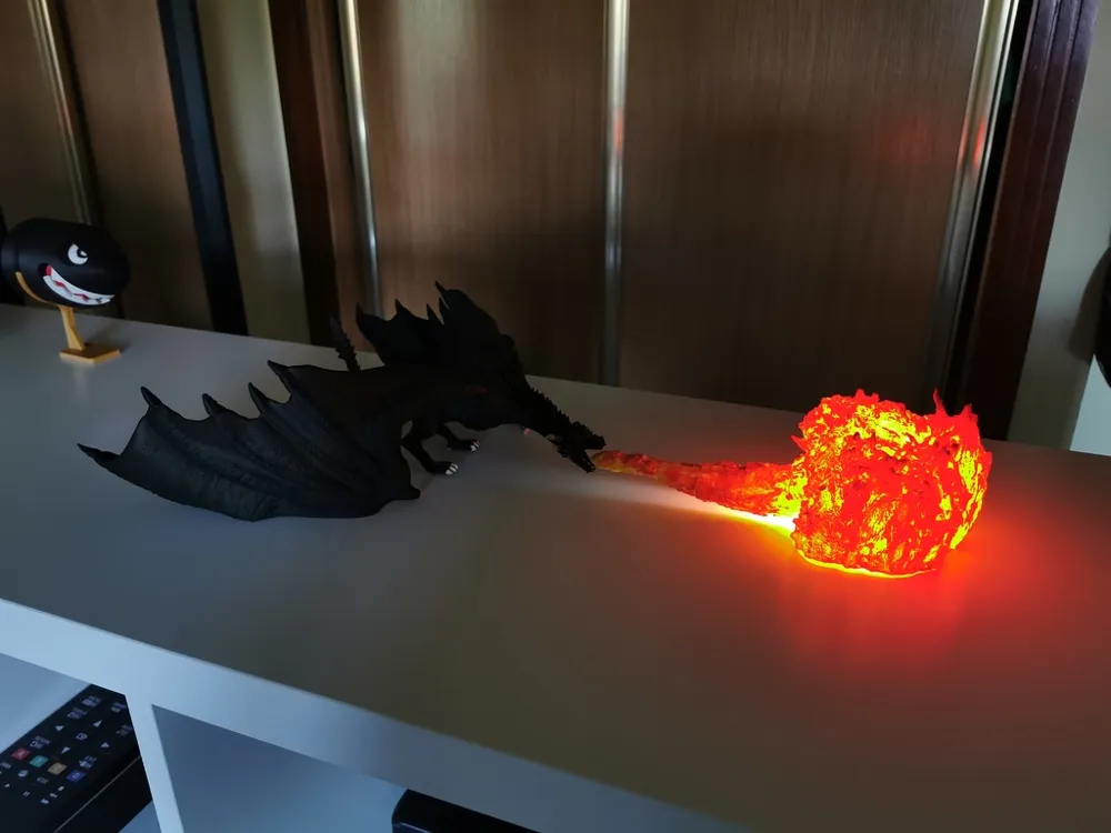 Dragon Drogon Fire - Free 3D Print Model - MakerWorld