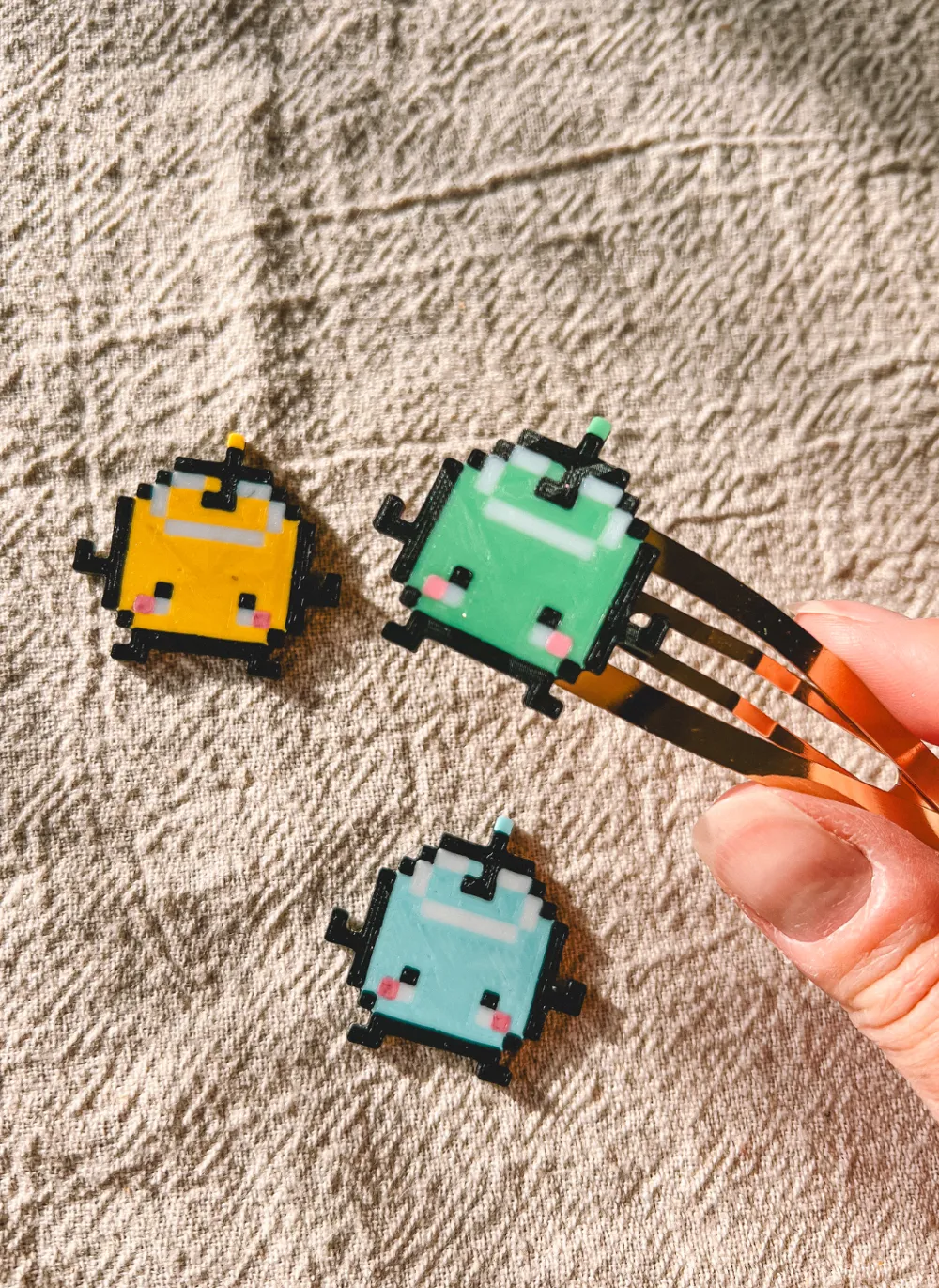 Stardew Valley Junimo Hair Clip - Free 3D Print Model - MakerWorld