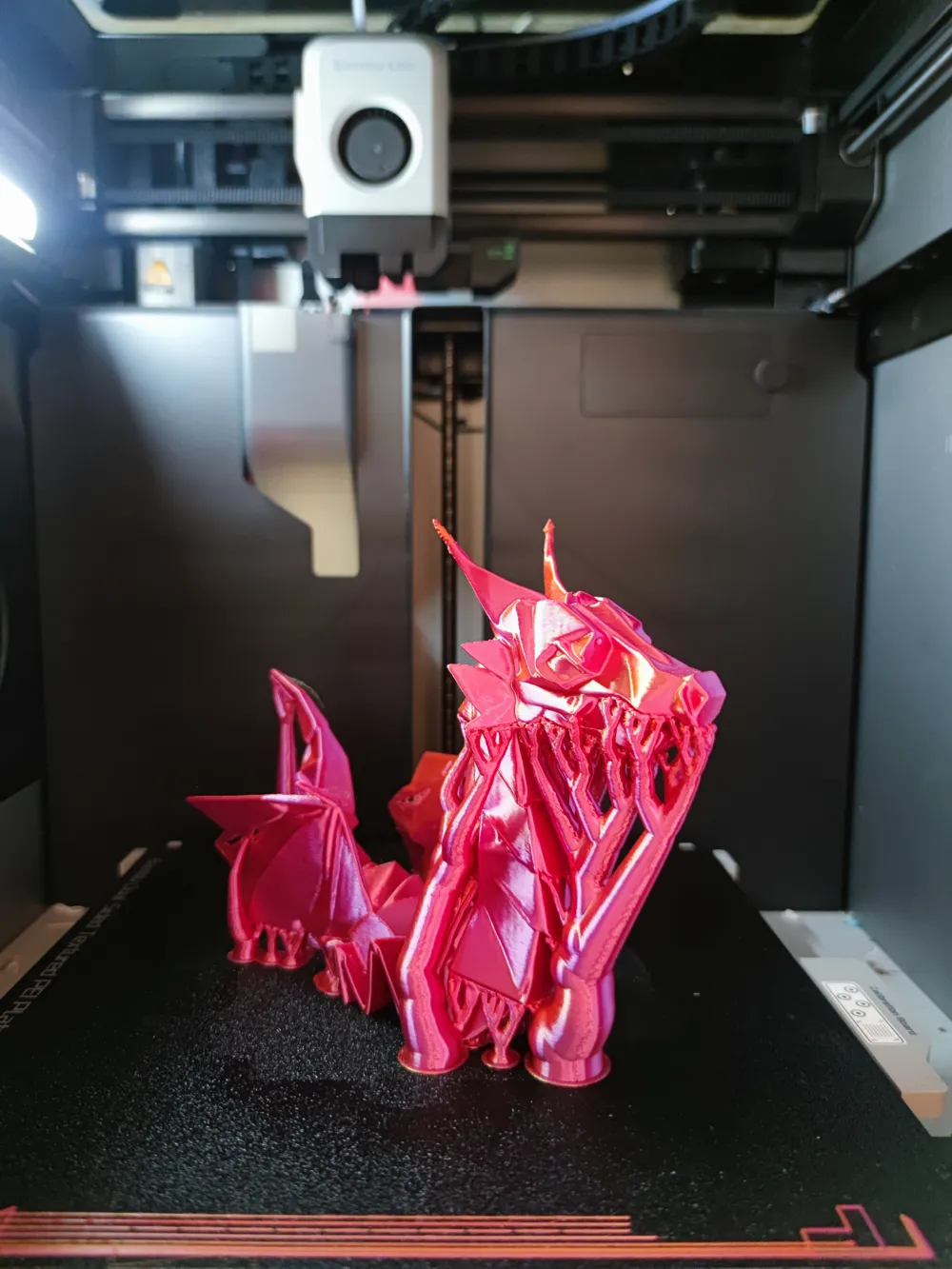 Origami Dragon Candle Holder – Mythical Elegance by Eclipse 3DMakerWorld: Download Free 3D Models