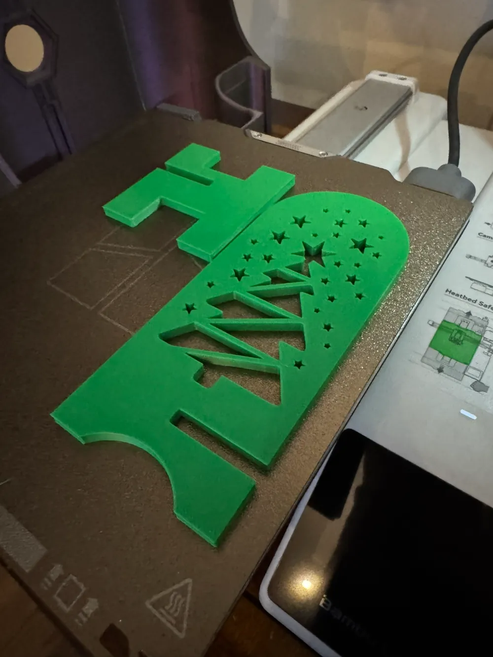 Christmas Tree Phone Stand by Turbospeed - MakerWorld