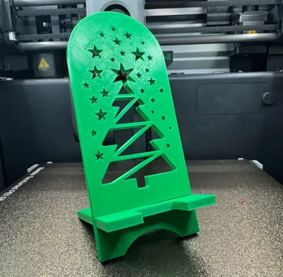 Christmas Tree Phone Stand by Turbospeed - MakerWorld