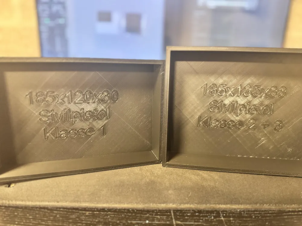 Boîtes de mesure IPSC Standard + IPSC Norvège Sivil - Modèle d ...