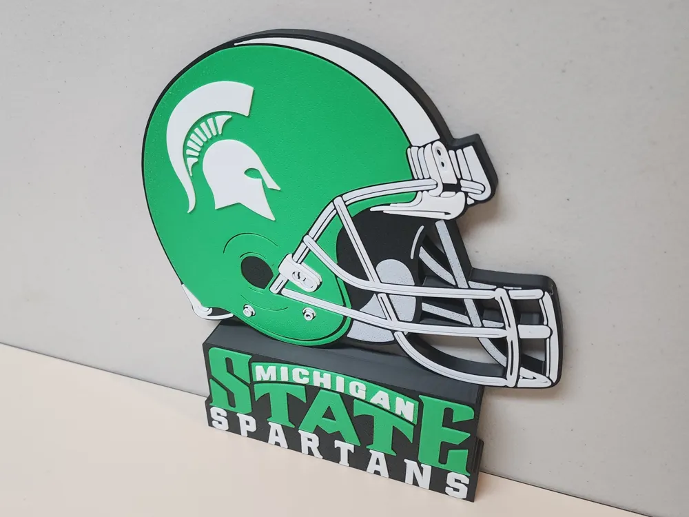 Michigan State Desk or Wall Display by briankstan MakerWorld: Download ...