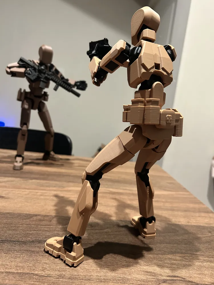 Dummy 13 Battle belt + Holster - Free 3D Print Model - MakerWorld