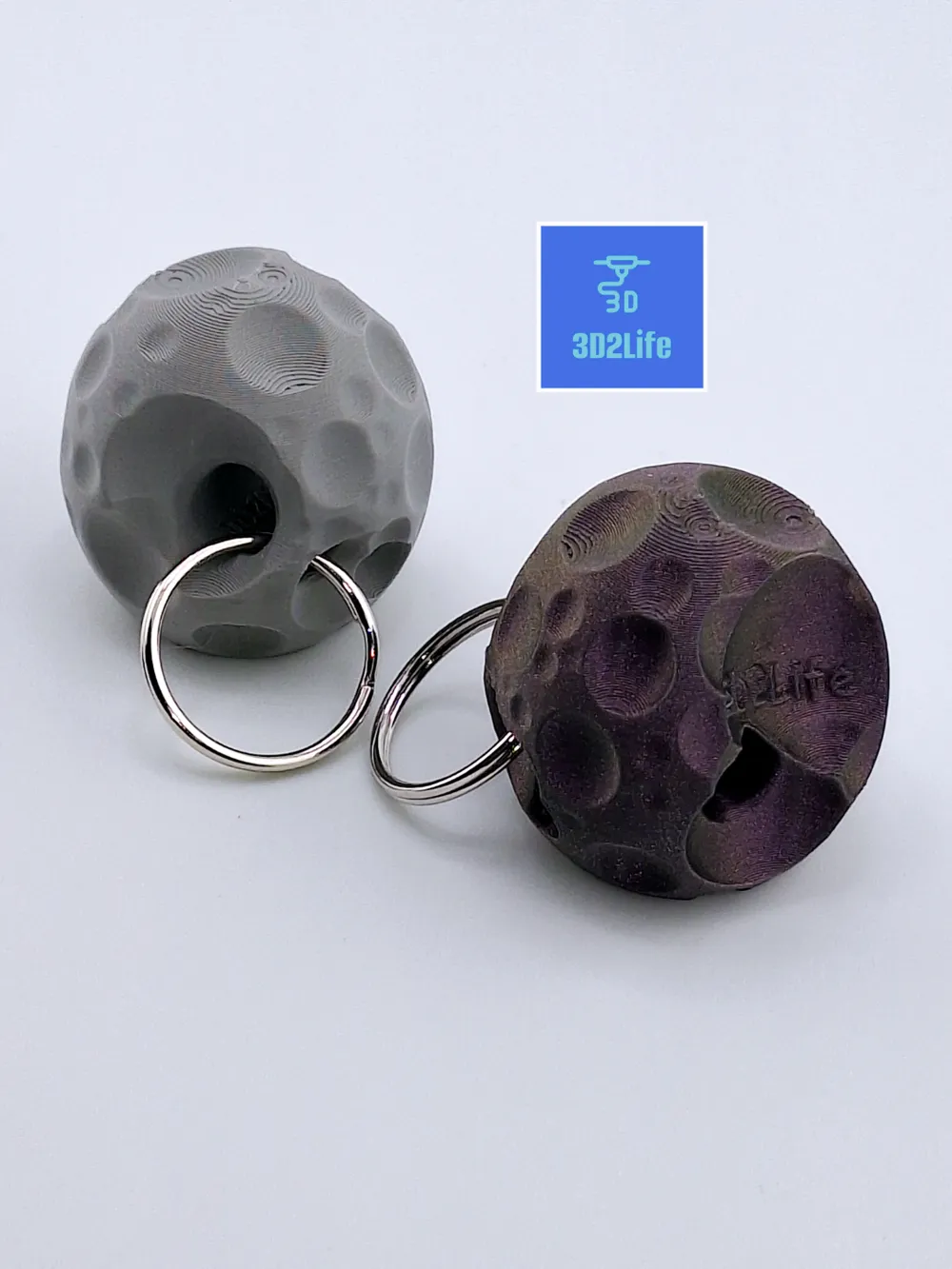 Meteorite Keychain Rock by 3D2Life - MakerWorld