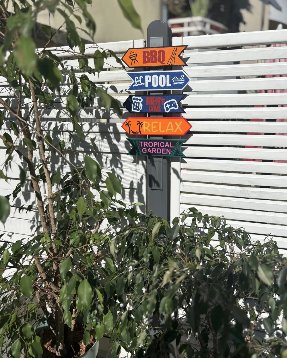 Modular Garden Signpost by 3D Prints BF MakerWorld: Download Free 3D Models
