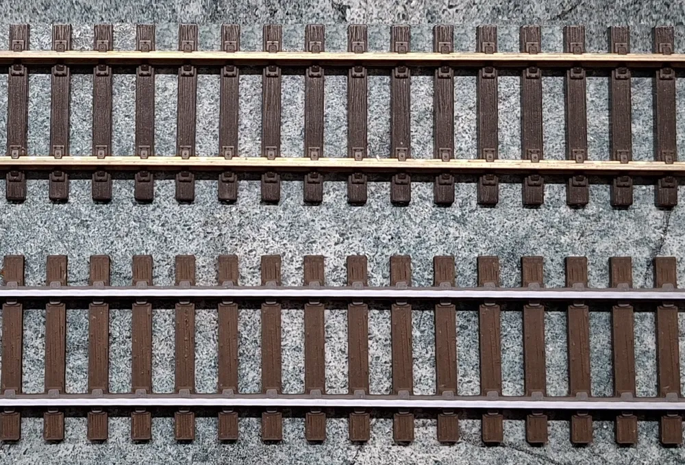 HO / OO Code 100 Track Section (250mm length) - Free 3D Print Model ...