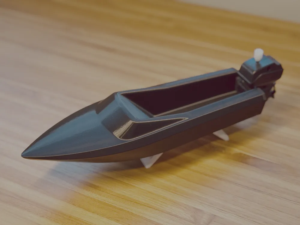 Mano's Speedboat - for Kit 010 by Mano MakerWorld: Download Free 3D Models