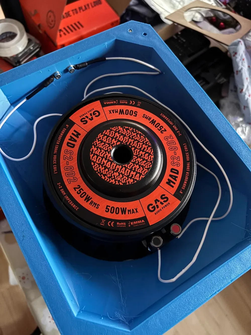 8" Subwoofer enclosure - Free 3D Print Model - MakerWorld