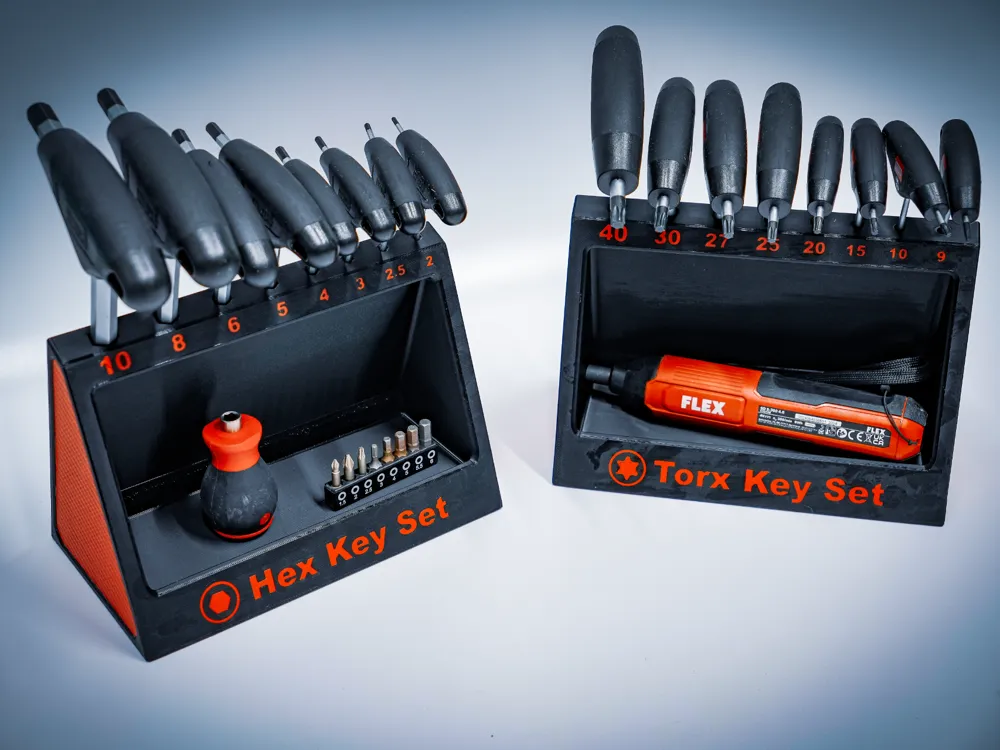 Hex Key Holder INBUS T-Handle Set/ Desk Organizer by Nootes MakerWorld ...