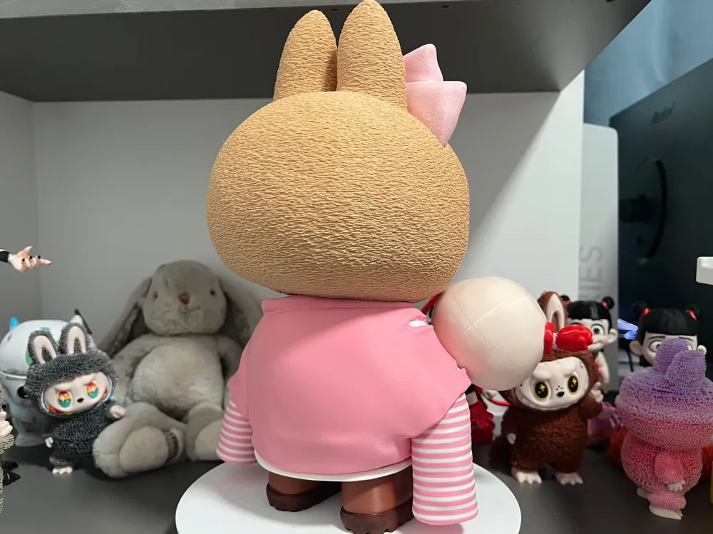 Labubu Valentine's Day Limited Edition - Jumbo Doll - Dual Version 35CM ...