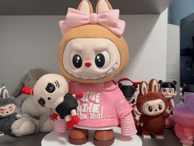 Labubu Valentine's Day Limited Edition - Jumbo Doll - Dual Version 35CM ...