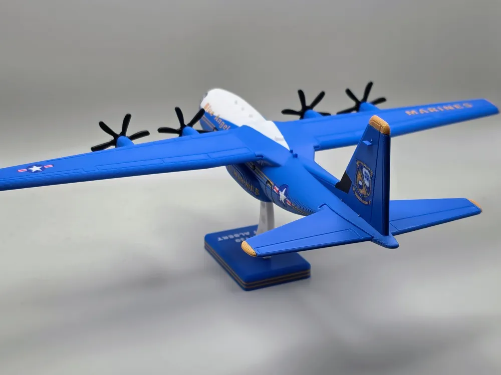 C-130J Fat Albert Plane Kit Card - Free 3D Print Model - MakerWorld