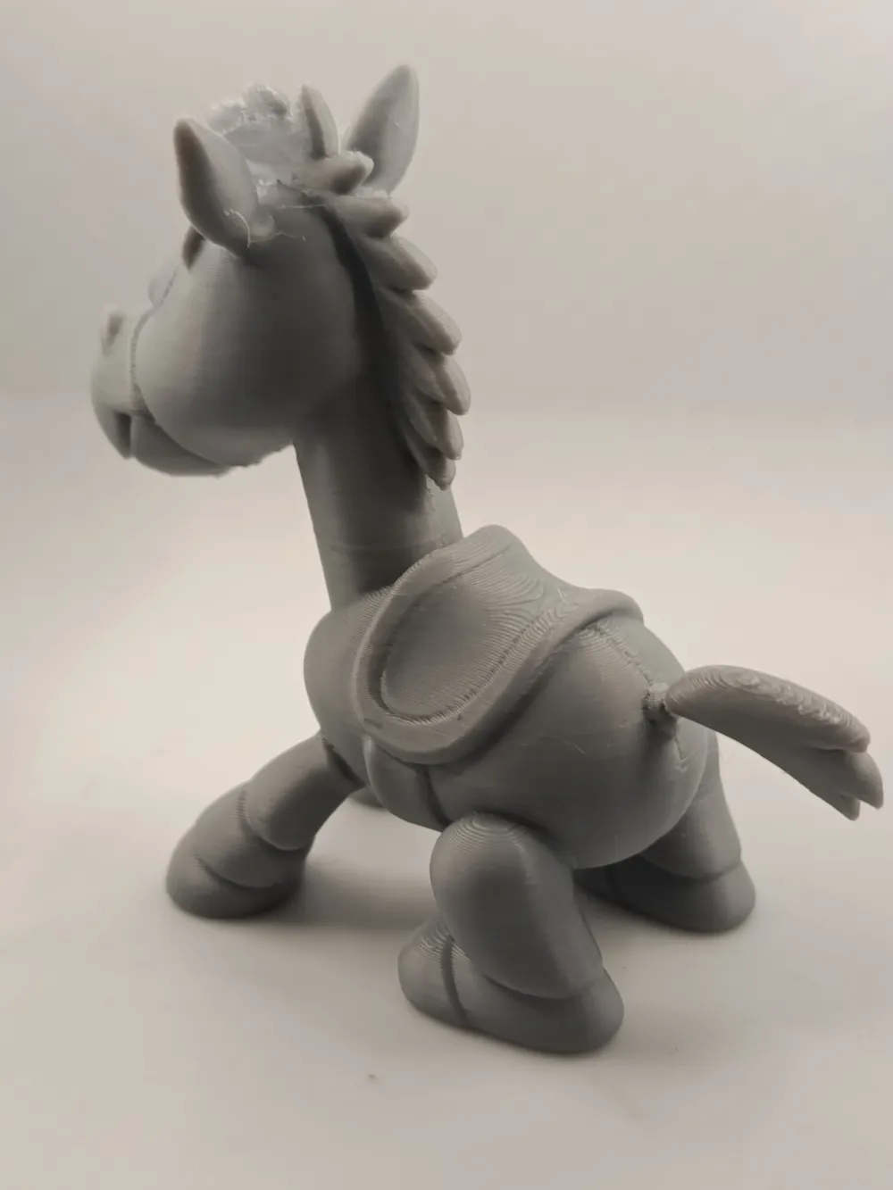 Bullseye Figurine, the Loyal Steed - Free 3D Print Model - MakerWorld