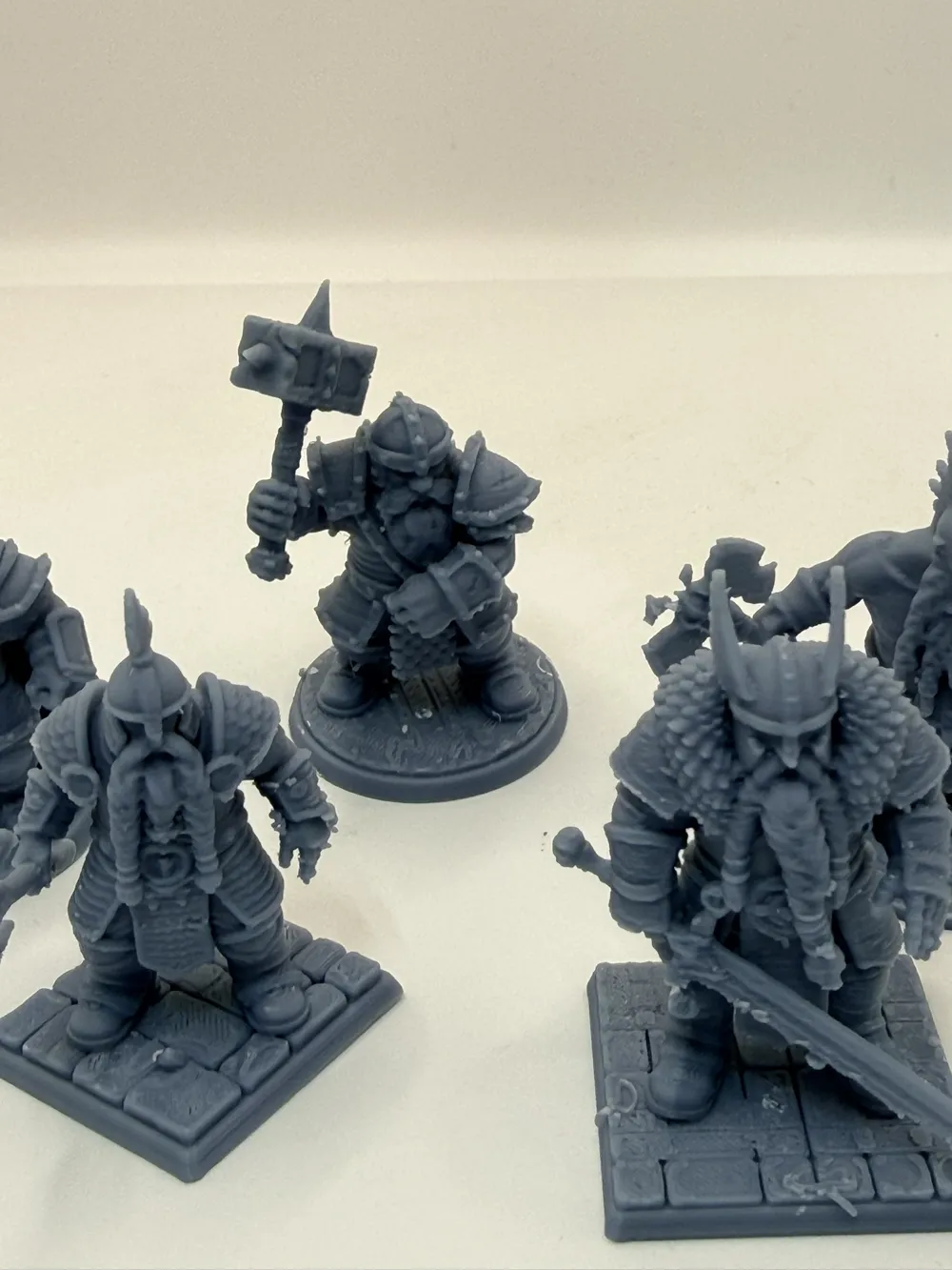 Dwarf Iron Guard - 5 Warrior Set (32mm D&D) - Free 3D Print Model ...
