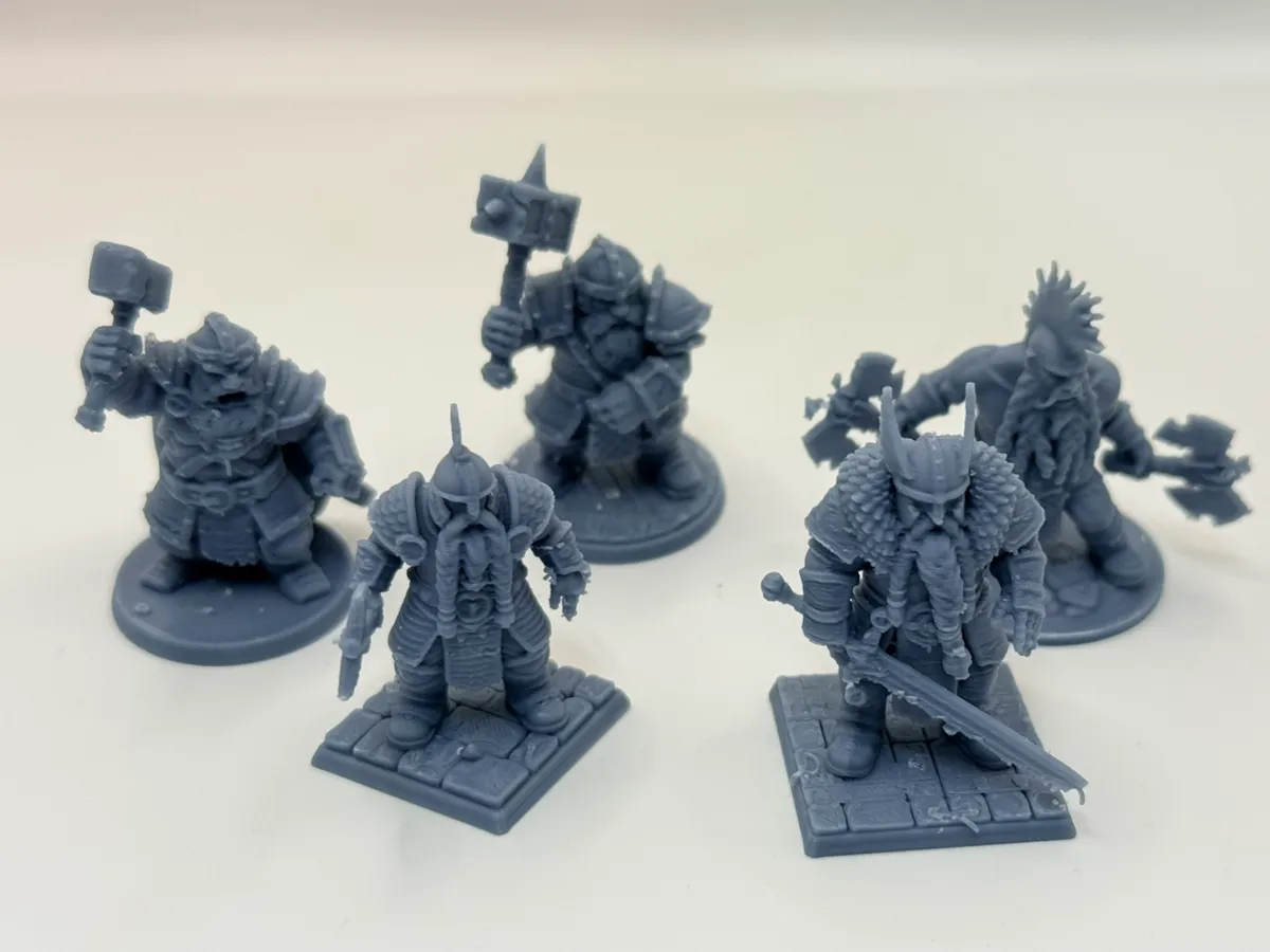 Dwarf Iron Guard - 5 Warrior Set (32mm D&D) - Free 3D Print Model ...