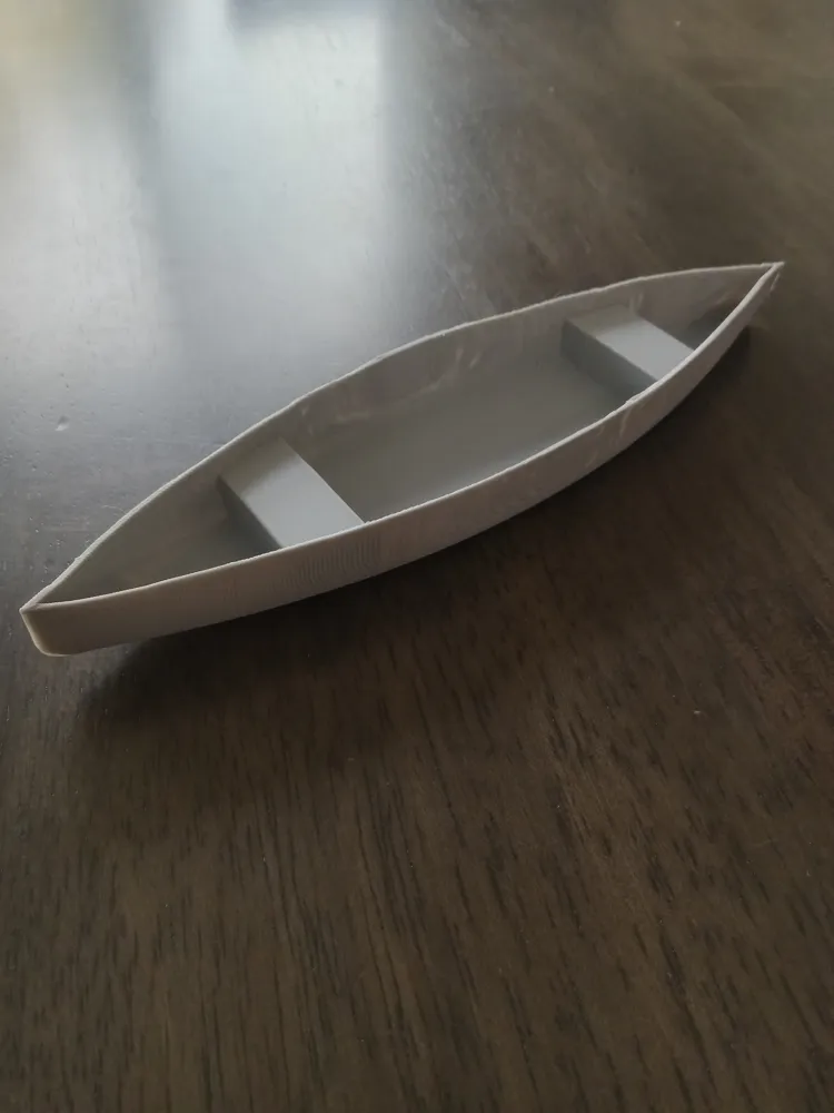 Toy Canoe - Free 3D Print Model - MakerWorld