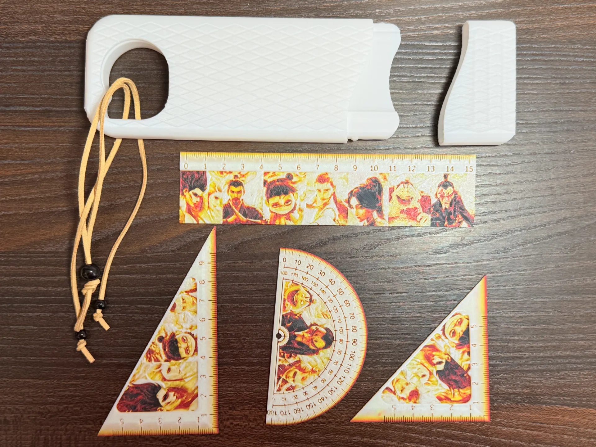 Nezha-themed Practical Ruler Set (Custom Box + Ruler Set) by Bai guo ...