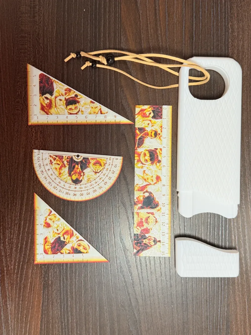 Nezha-themed Practical Ruler Set (Custom Box + Ruler Set) by Bai guo ...