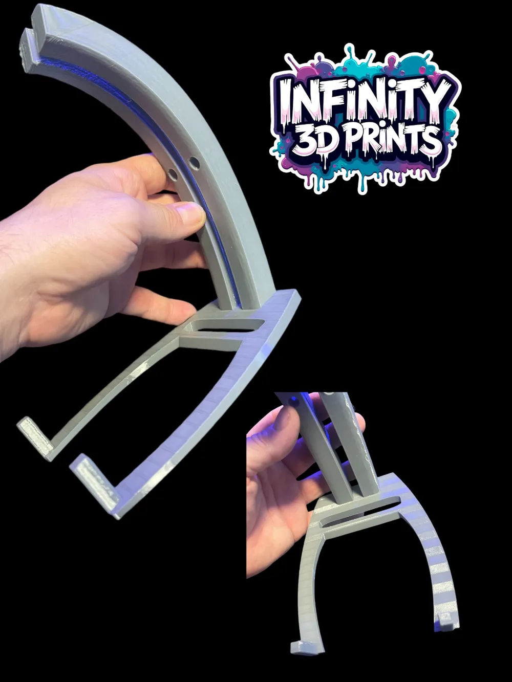 MASK WALL OR DESK HOLDER by INFINITY 3D PRINTS - MakerWorld