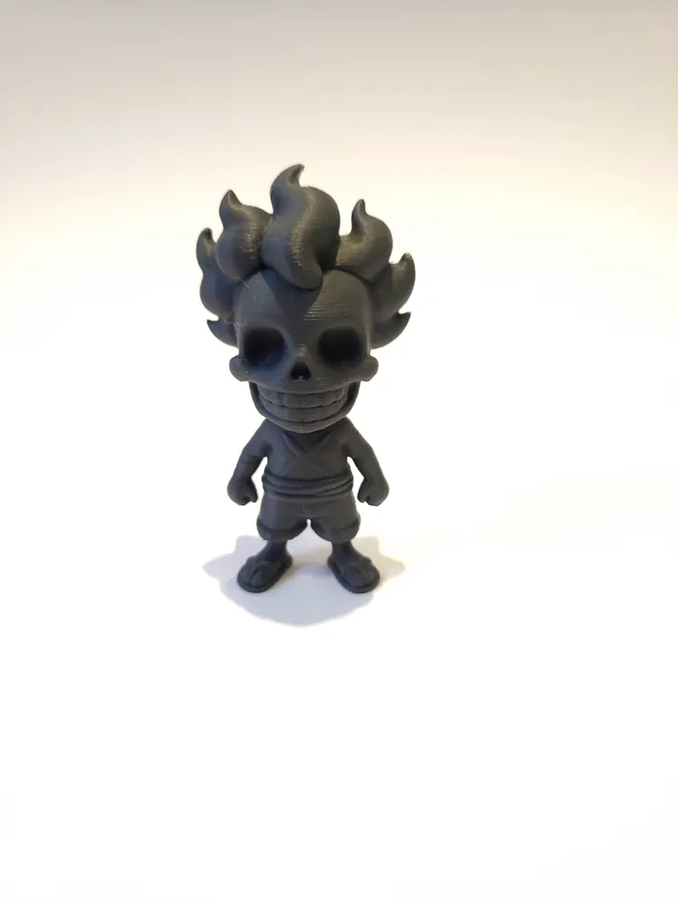 Skeleton Luffy gear 5 - One Piece - Free 3D Print Model - MakerWorld