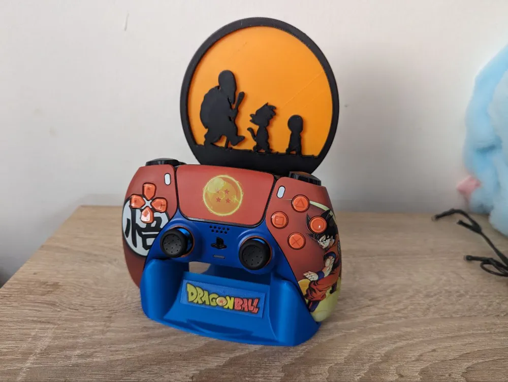 Dragon Ball Ps5 Controller Halter - Free 3D Print Model - MakerWorld