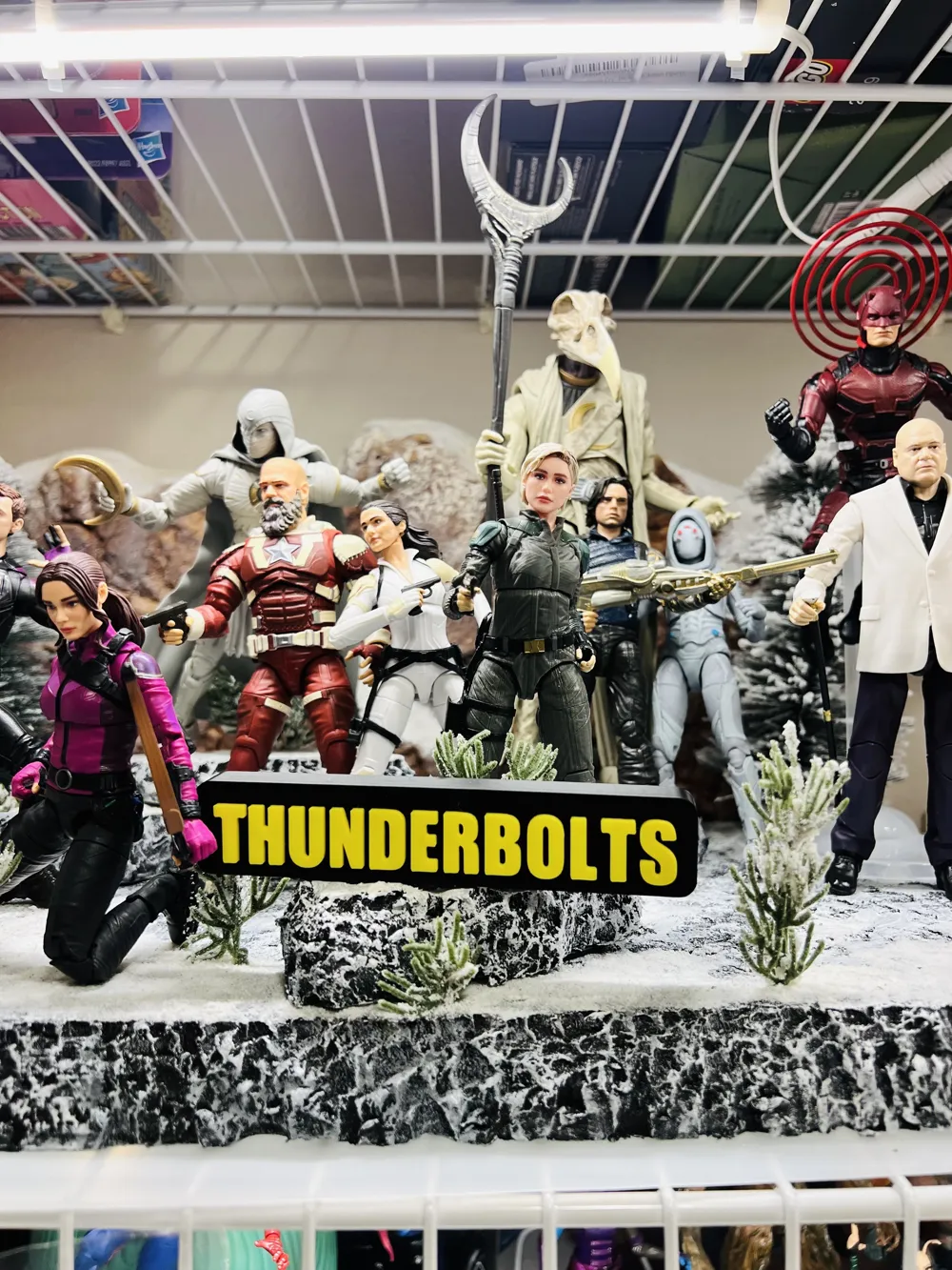 Logo MCU Thunderbolts (ha profilo di stampa con stella) - Modello di ...