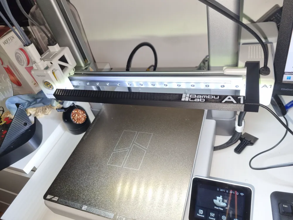 Ultimate Lightbar for Bambu Lab A1 / A1 mini by HalvaPL MakerWorld ...