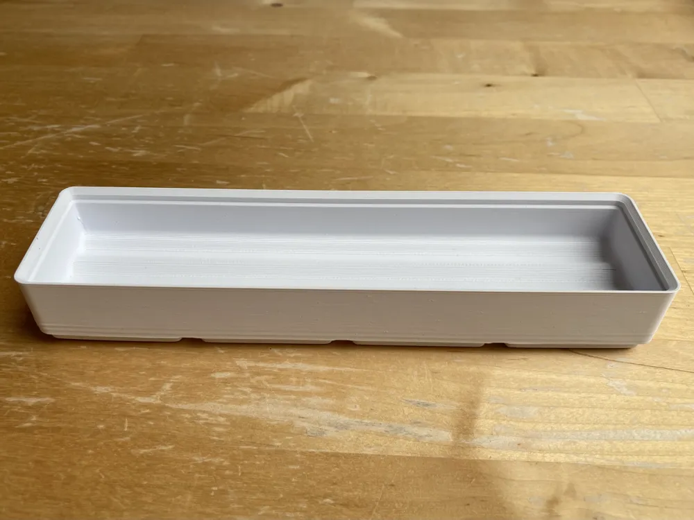 Gridfinity Pen and Pencil Tray (4x1) stackable - Free 3D Print Model ...