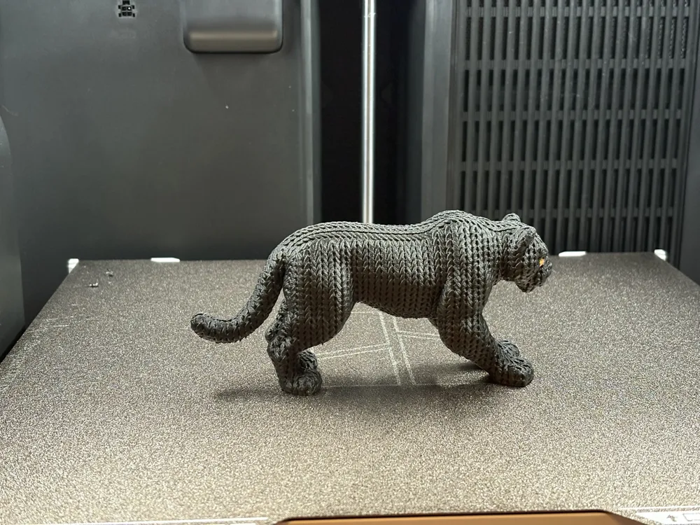 Knitted Panther by Zonique2k MakerWorld: Download Free 3D Models