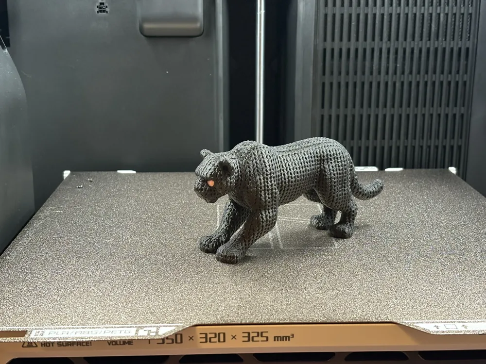 Knitted Panther by Zonique2k MakerWorld: Download Free 3D Models