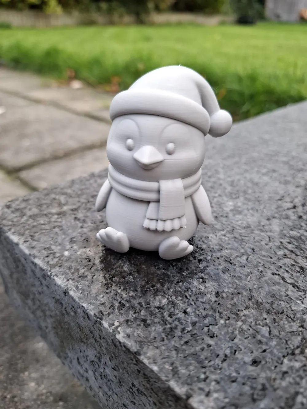 Penny the Cozy Christmas Penguin - Free 3D Print Model - MakerWorld