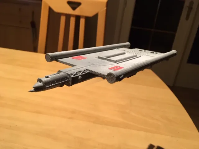 Eaglebash-ship from the Galactica refugee fleet by DavidB. MakerWorld ...