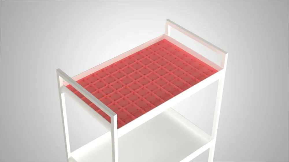 Gridfinity baseplate for IKEA Nissafors Remixed by OllieC MakerWorld ...