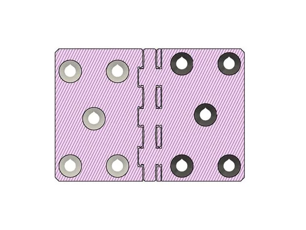 Stable Hinge !upright printable! by Meister Edel - MakerWorld