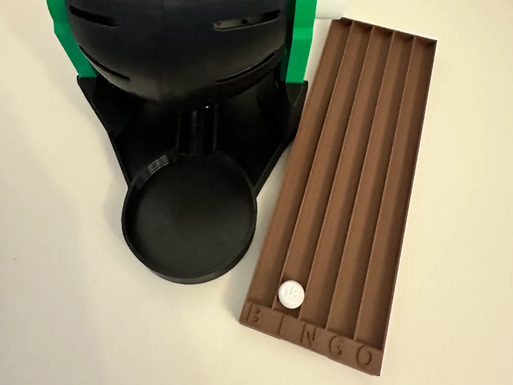 Bingo balls tray - Free 3D Print Model - MakerWorld