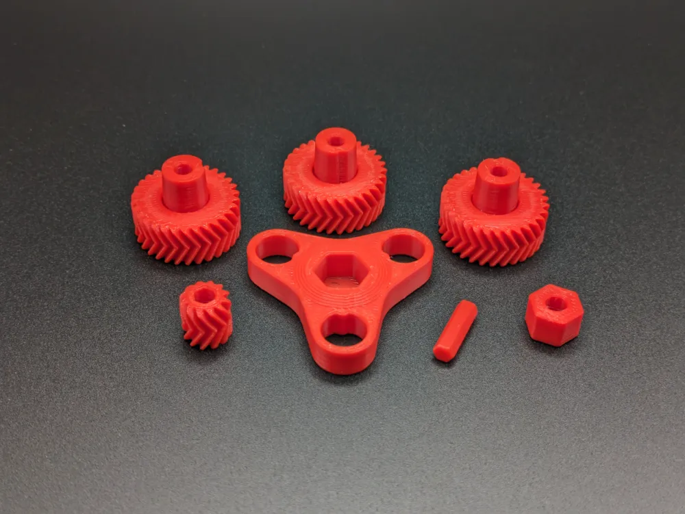 Toroidal Launcher Gearset - 1:7 ratio by Brent Peterson - MakerWorld