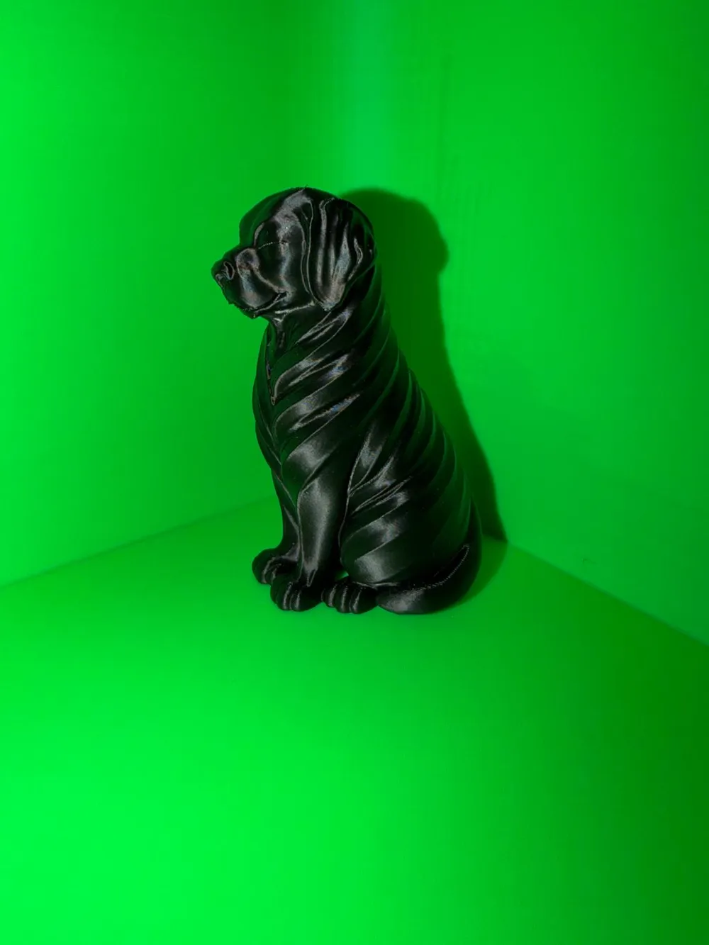 Spiral Tier Welt Golden Retriever - Free 3D Print Model - MakerWorld