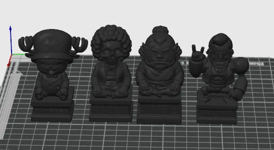 one piece pack 1 - Free 3D Print Model - MakerWorld