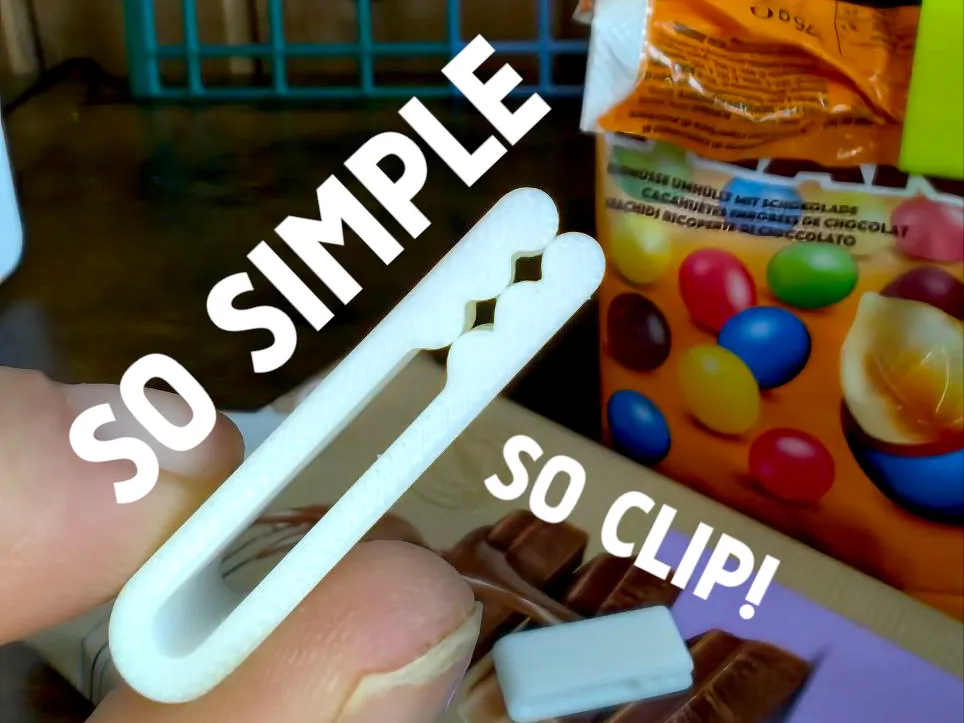 Universal Springless Clip – simple, strong, useful - Free 3D Print ...
