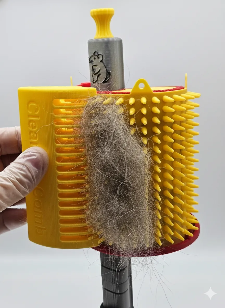 Meow Meow – Modular Cat Groomer & Play System - Free 3D Print Model ...