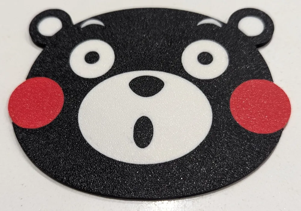 Kumamon (くまモン) Coaster by mitchthechemist - MakerWorld