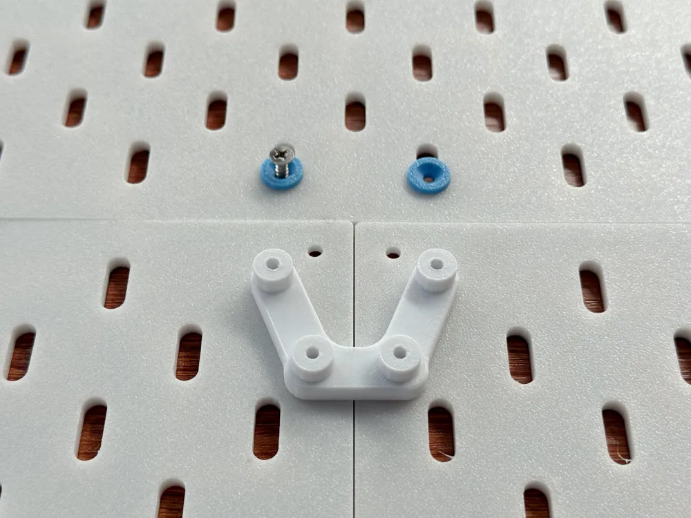Skadis Pegboard Connectors by Tong MakerWorld: Download Free 3D Models