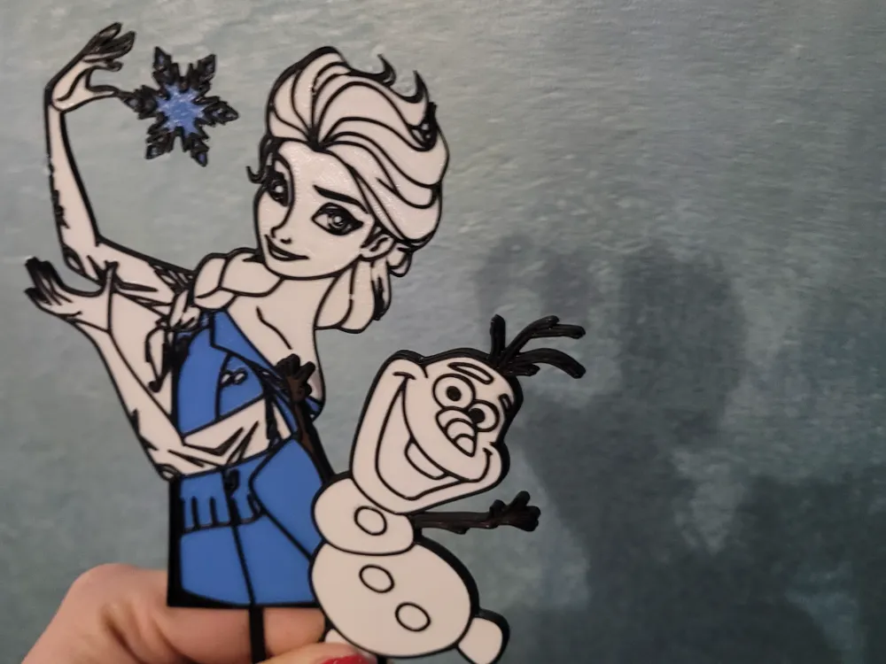 Olaf Cake Topper, Birthday by Andzia0113 - MakerWorld